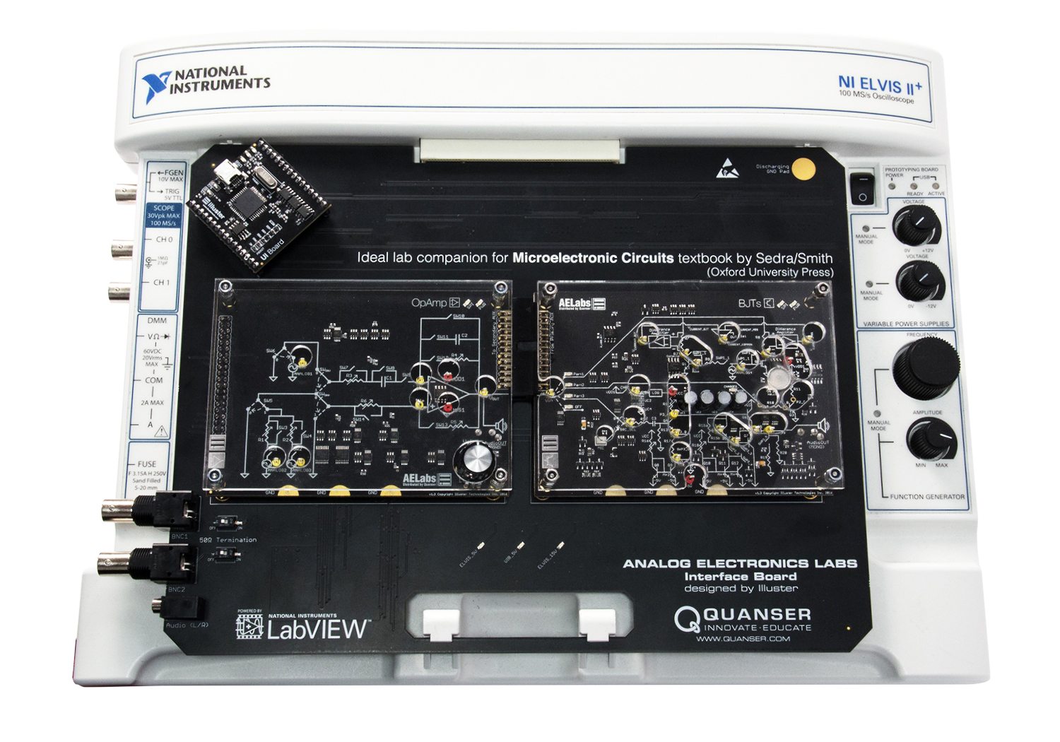 Analog Electronics Labs (for NI ELVIS II+) - Quanser