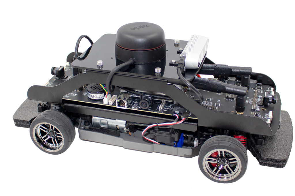 Sensor-rich autonomous vehicle - the QCar from Quanser