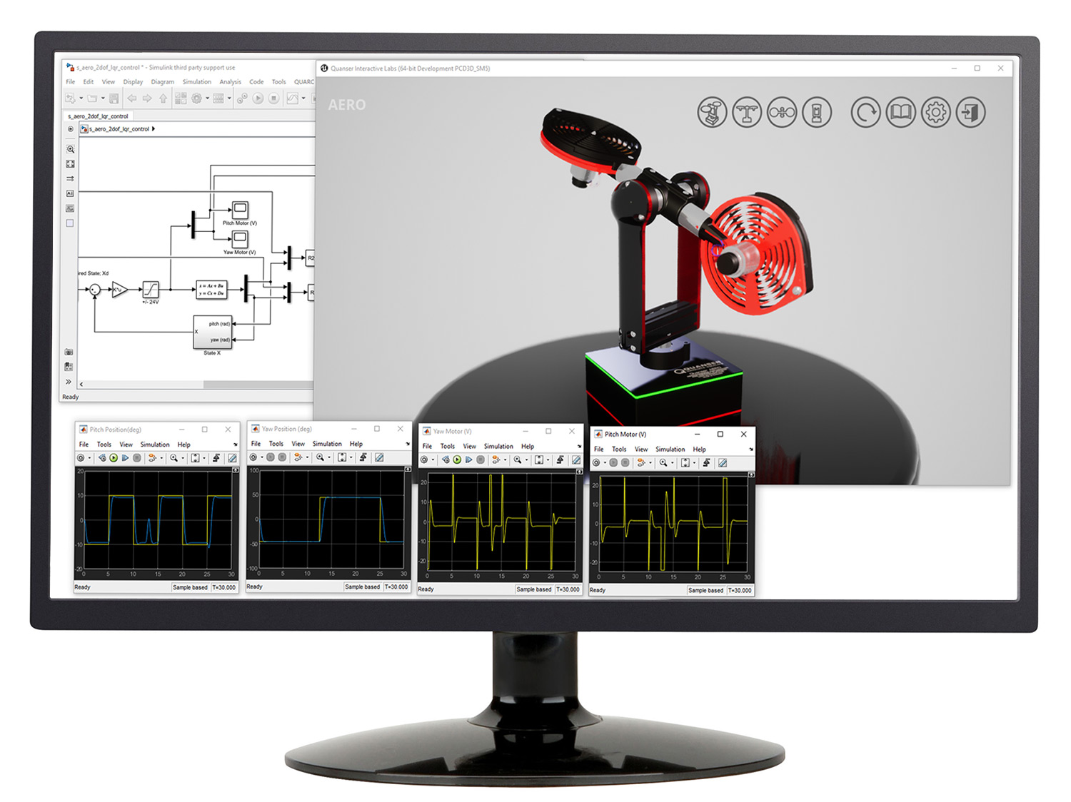 QLabs Virtual Quanser AERO - Credible Lab Activities Off-Campus