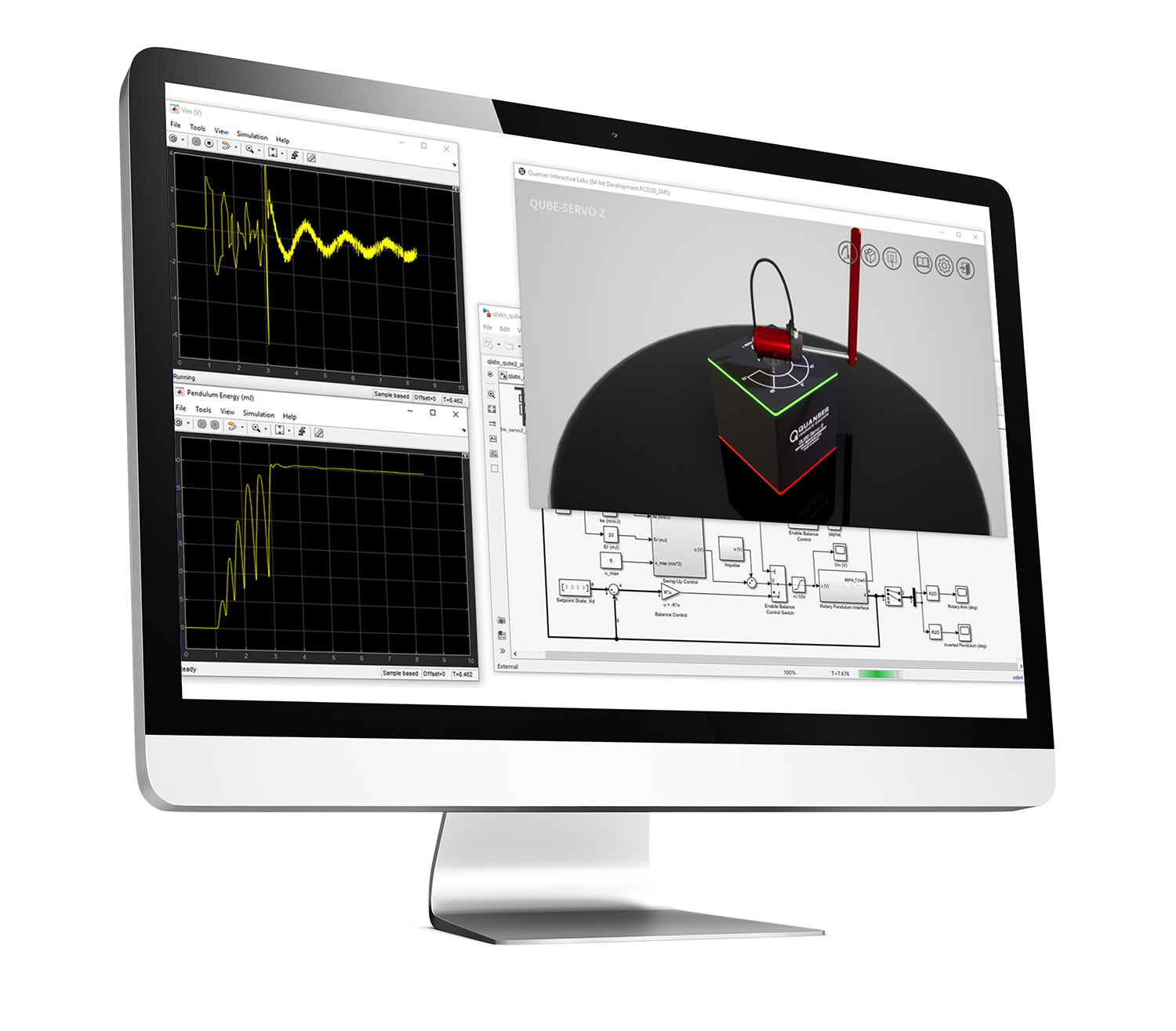 QLabs Virtual QUBE-Servo 2 - Credible Lab Activities Off-Campus