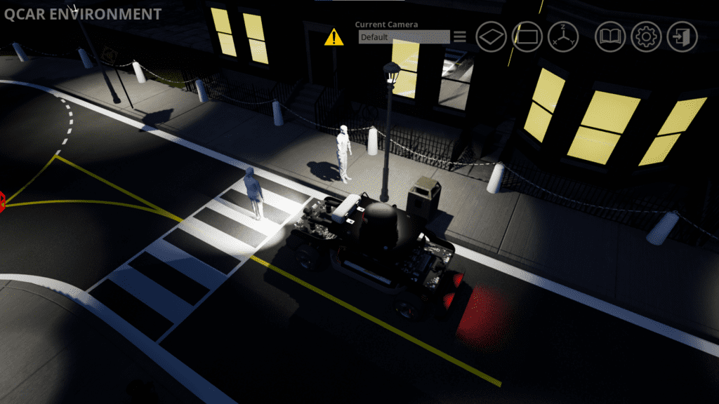 QLabs Virtual QCar - Credible Lab Activities Off-Campus