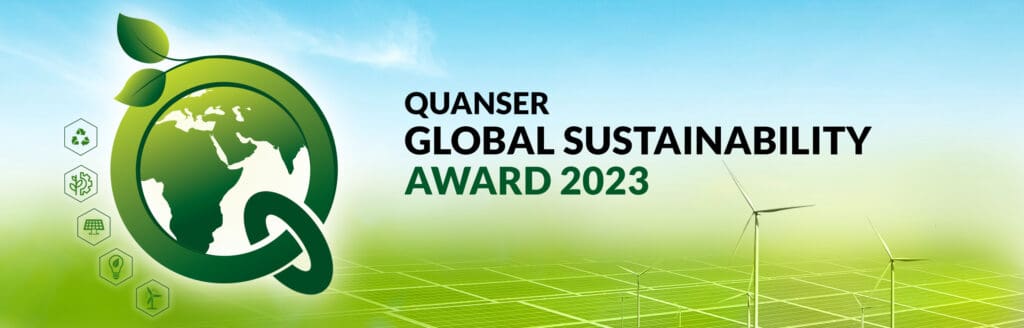 Quanser Global Sustainability Award 2023 Winner Announcement - Quanser