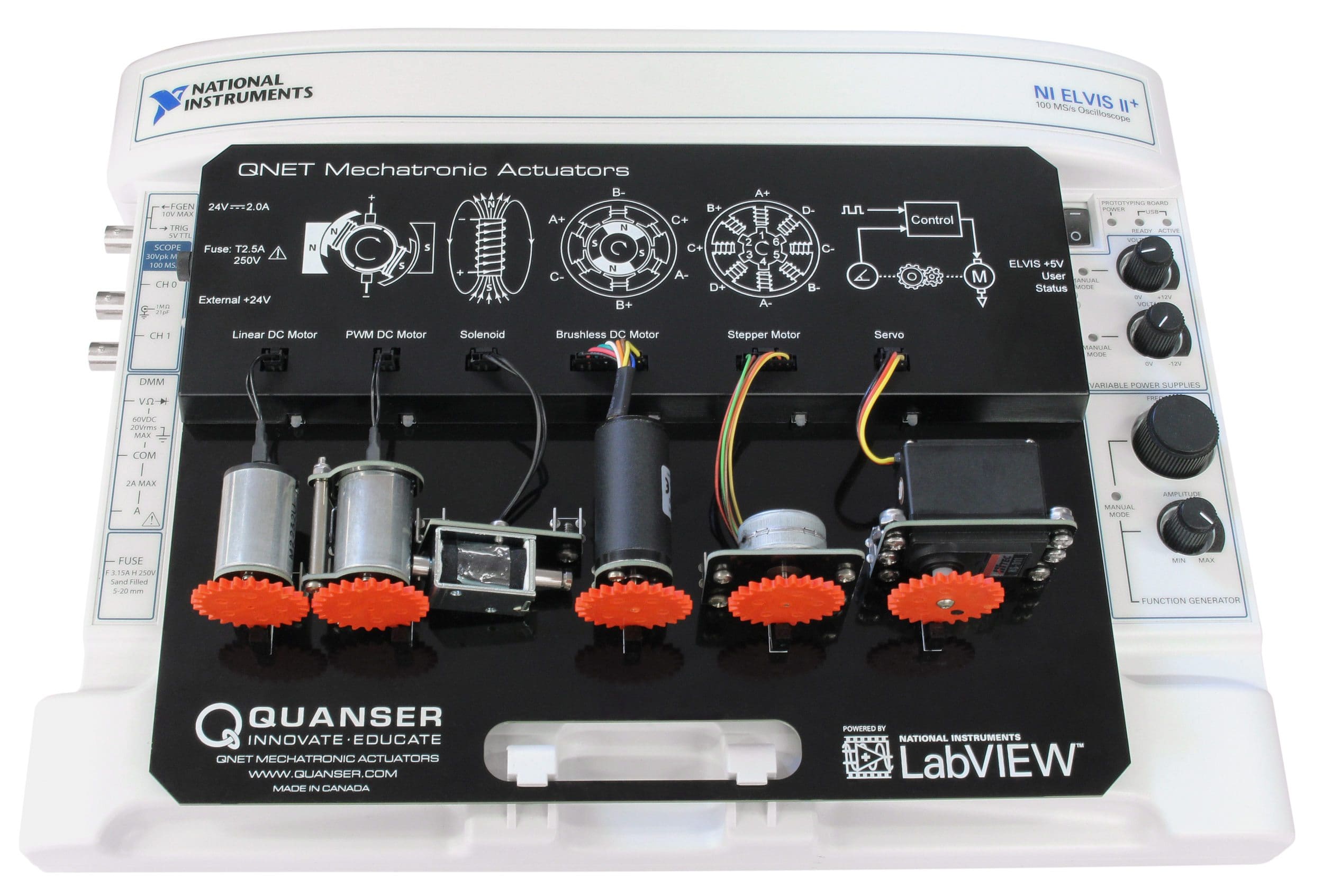QNET Mechatronic Actuators Board - Quanser