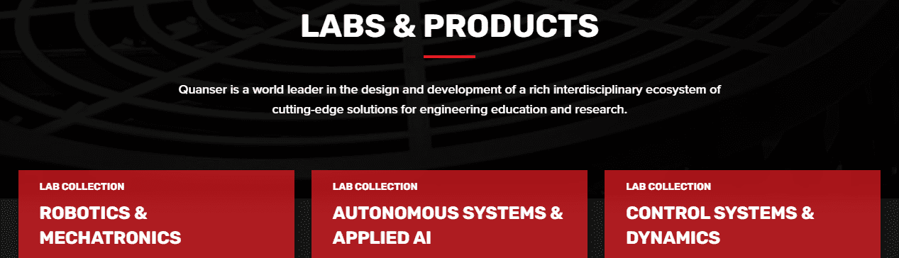 The Quanser Method: Why Support Engineering Education - Quanser