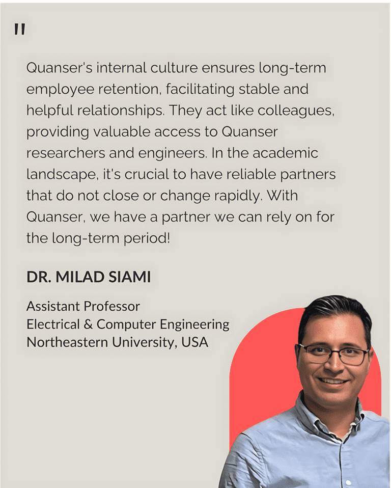 Studios to Accelerate Research and Ensure Reliable Validation - Quanser