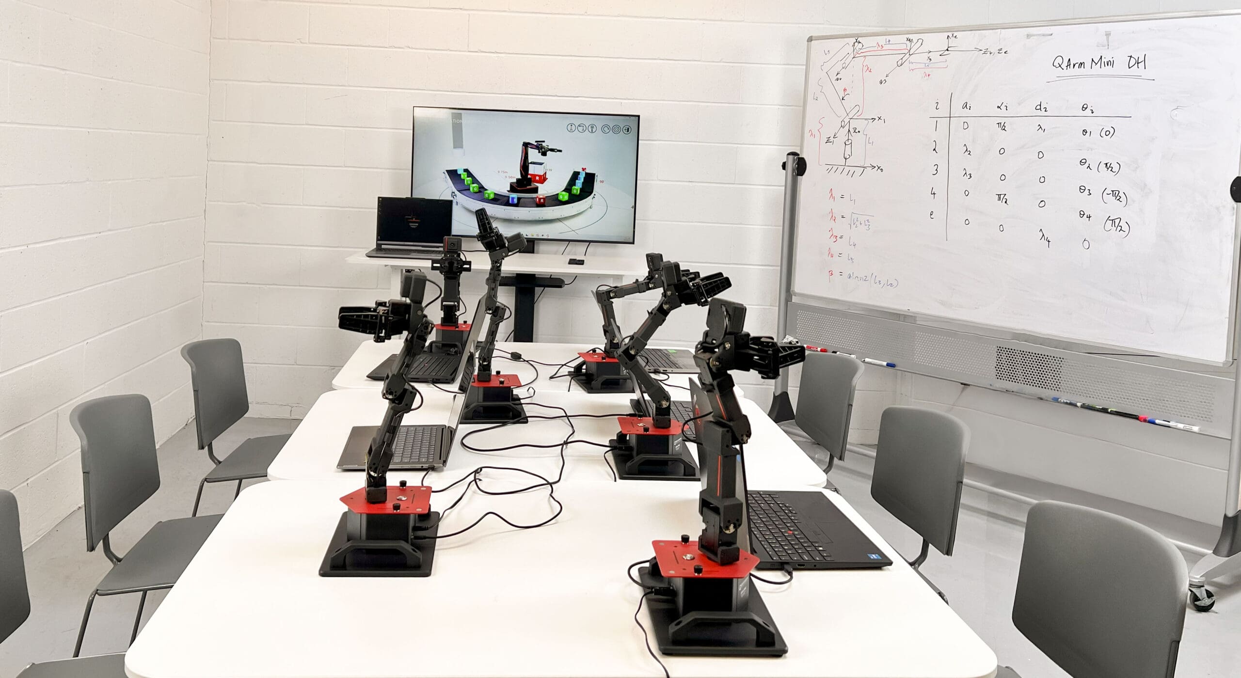 Introduction to Robotics Teaching Lab - Quanser
